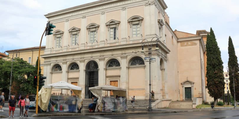The Holy Stairs (Scala Santa) in Rome