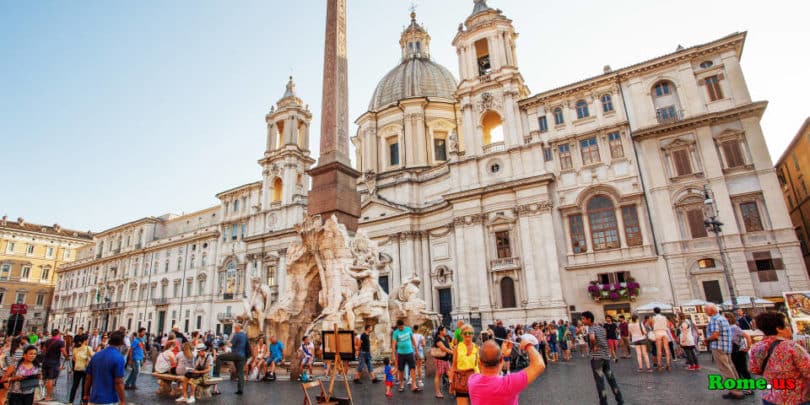 Parione district: Stadium of Domitianus, history, Campo dei fiori ...