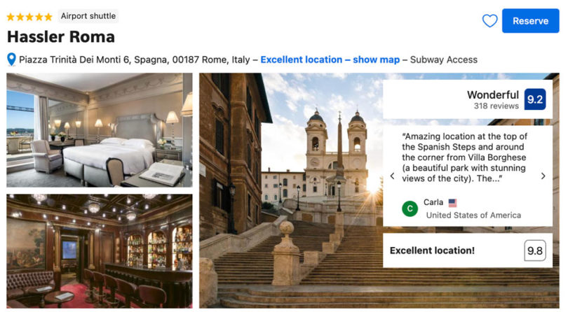 Best Rome Hotels With a View