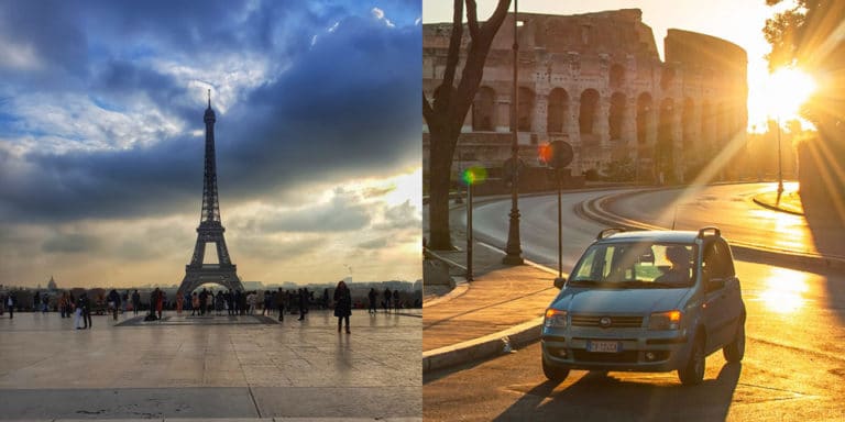 How to Get from Paris to Rome