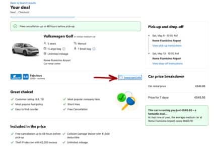 Renting a Car in Rome, Italy – All You Need to Know