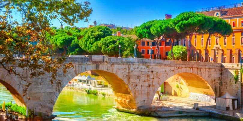 The Tiber Island: ancient Rome history, cinema, how to find