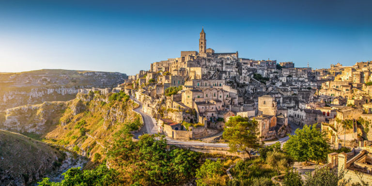 How to Get from Rome to Matera by Train, Airplane, Bus, or Car