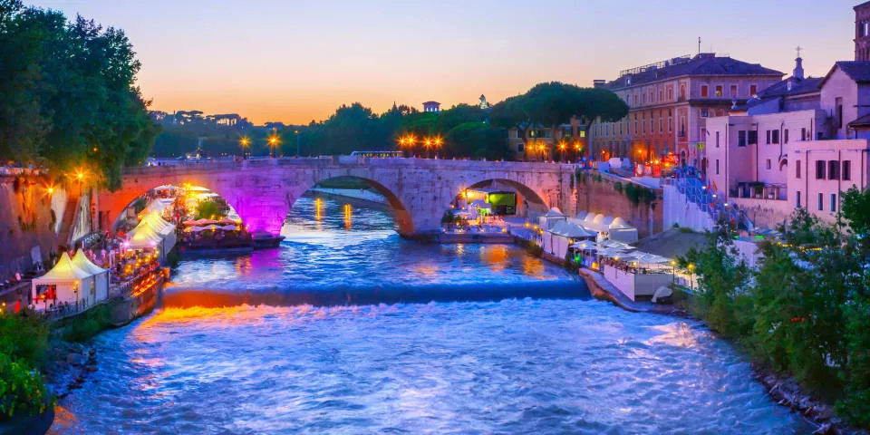 The Tiber Island: ancient Rome history, cinema, how to find
