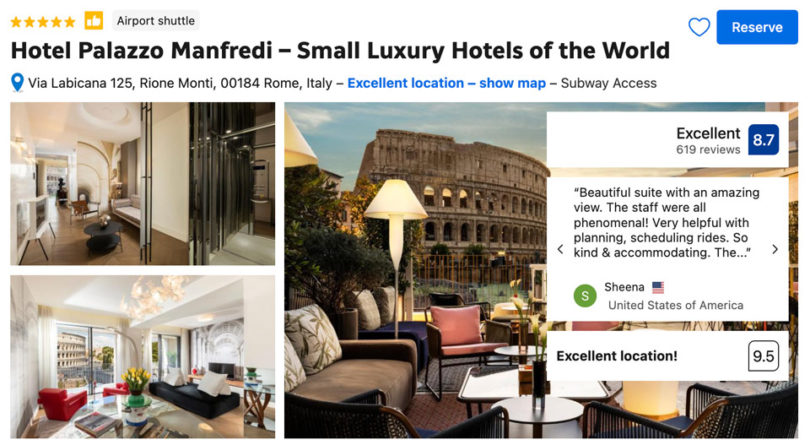 Best Rome Hotels With a View