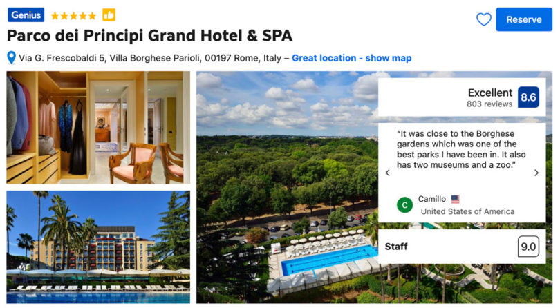 Best Rome Hotels With a View