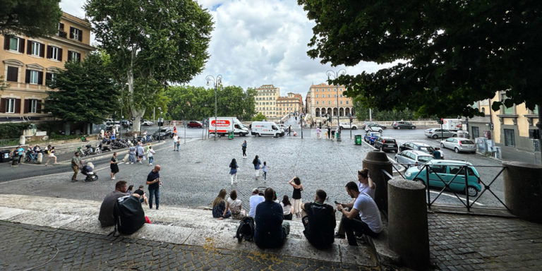 Trastevere Neighborhood Rome