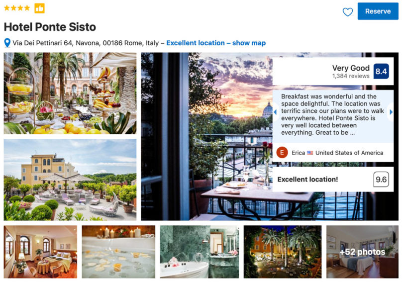 Best 4 Star Hotels in Rome City Center – List from a Local Expert