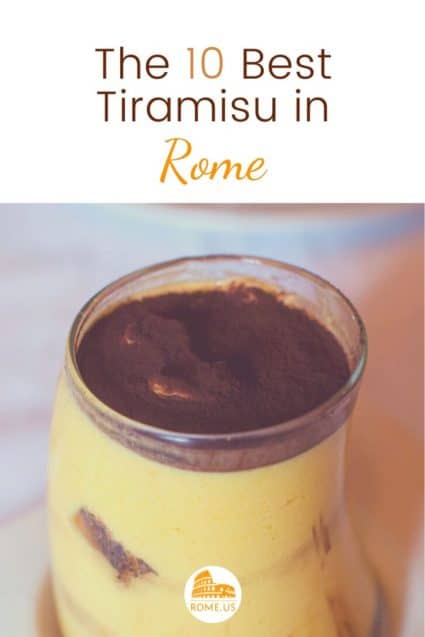 Where to Find Best Tiramisu in Rome?