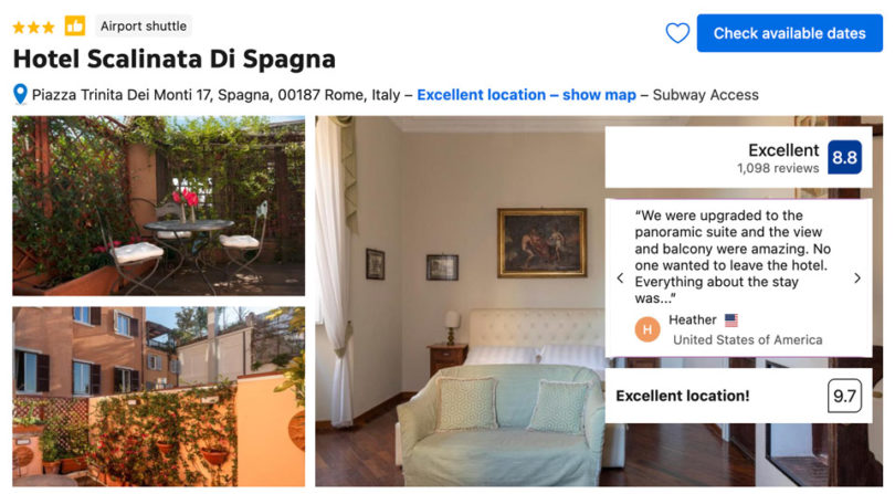 Best Rome Hotels With a View