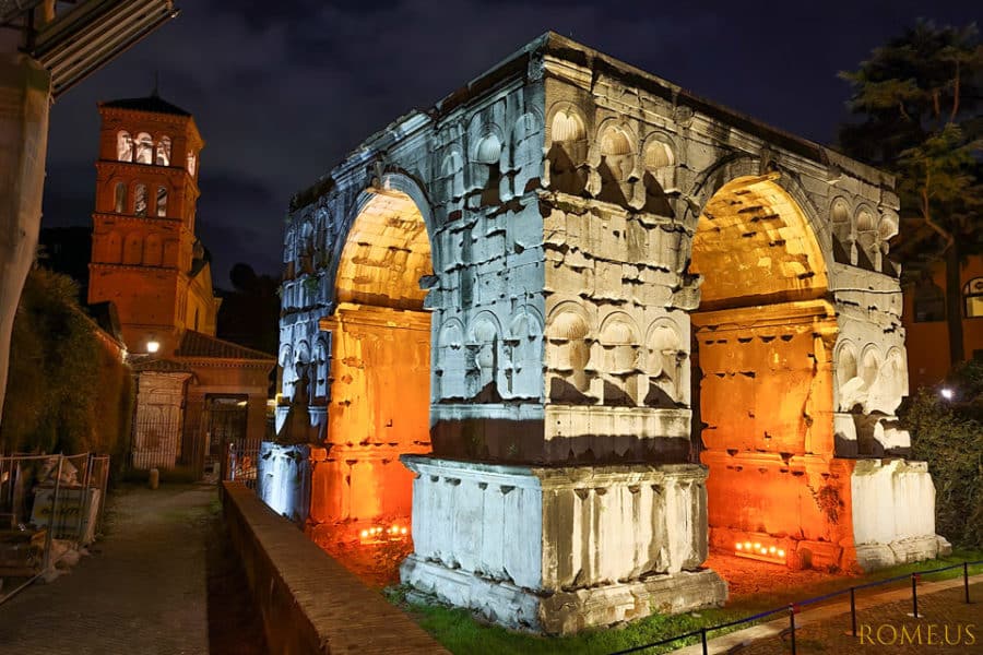 Exploring the Arch of Janus: Rome's Four-Faced Wonder