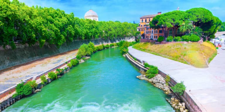 The Tiber Island: ancient Rome history, cinema, how to find