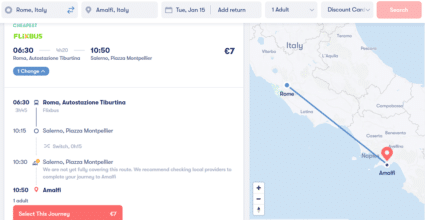 How to Get From Rome to the Amalfi Coast