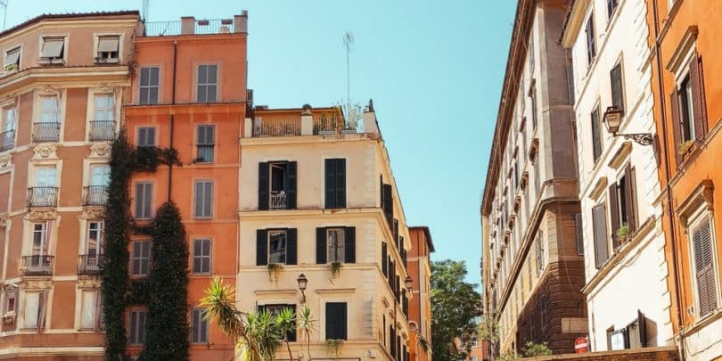 Monti District Rome Italy