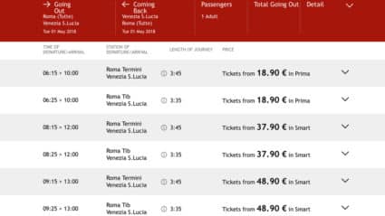 How To Get From Rome To Venice: by High-Speed Train, Bus, Car or Plane