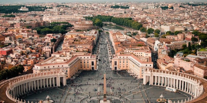 What is the Area of Vatican City?